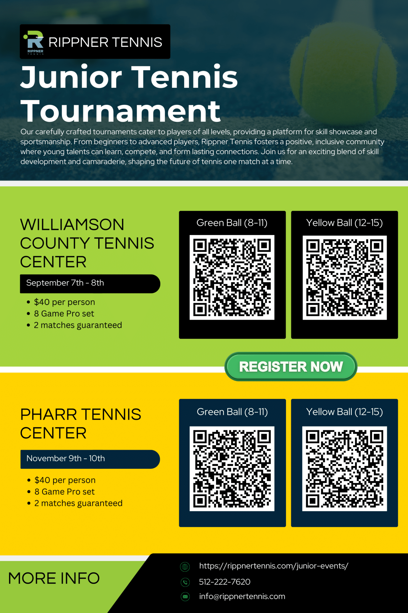 Rippner Tennis - Health. Community. Competition.