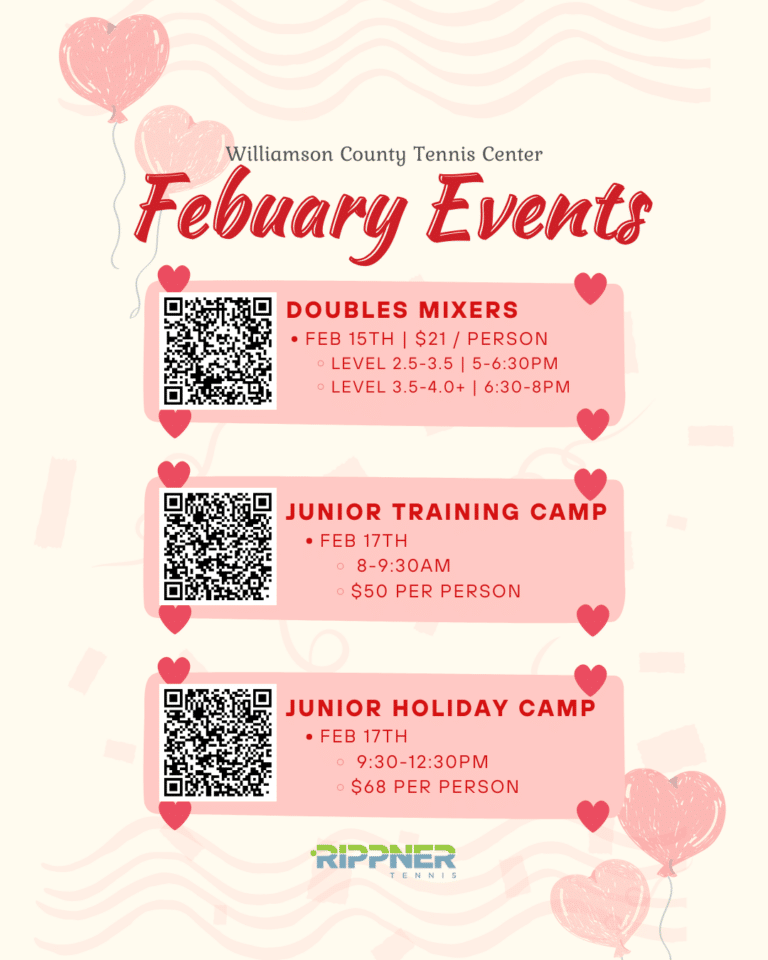 Rippner Tennis - Health. Community. Competition.