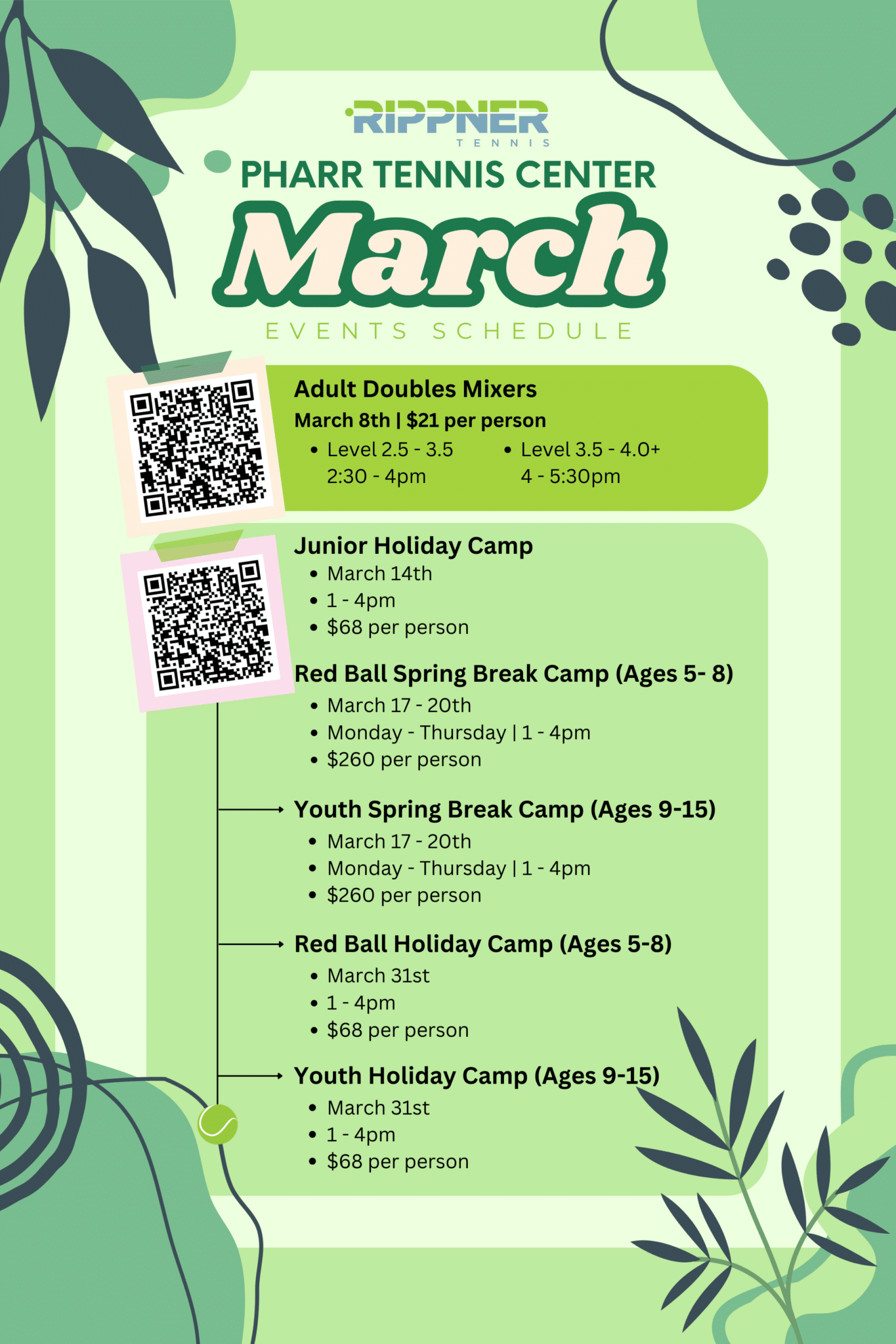 Rippner Tennis - Health. Community. Competition.